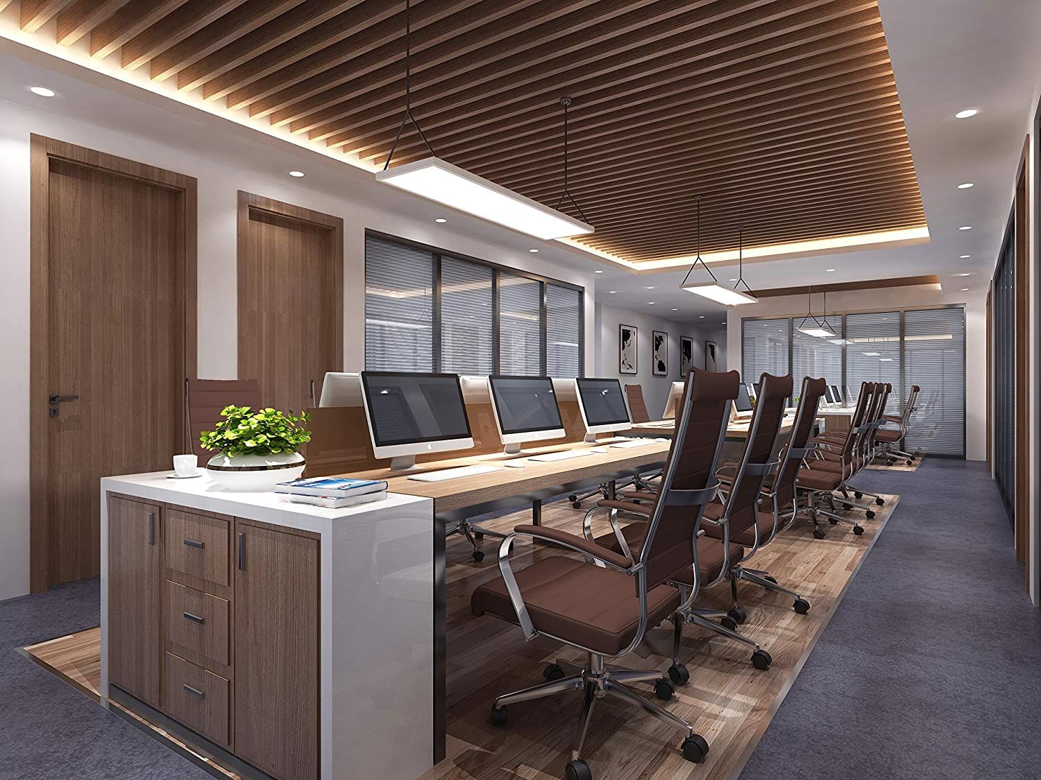 "Productivity Enhancement Through Modern Office Design"