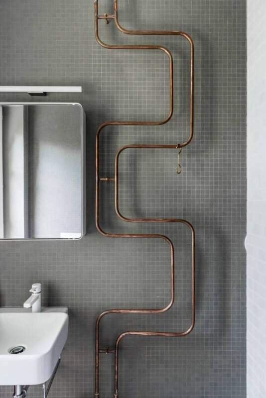 Exposed Pipes: Industrial Office Charm